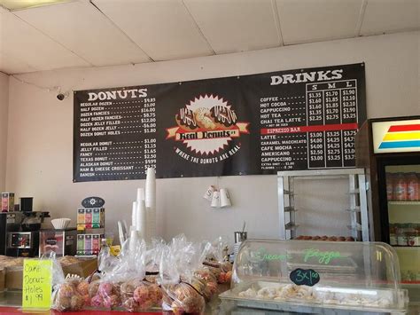 Menu At Poppys Donuts Pub And Bar Las Vegas W Charleston Blvd 1