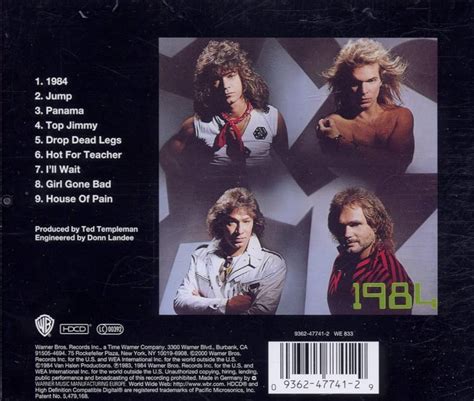 1984 Poster Van Halen