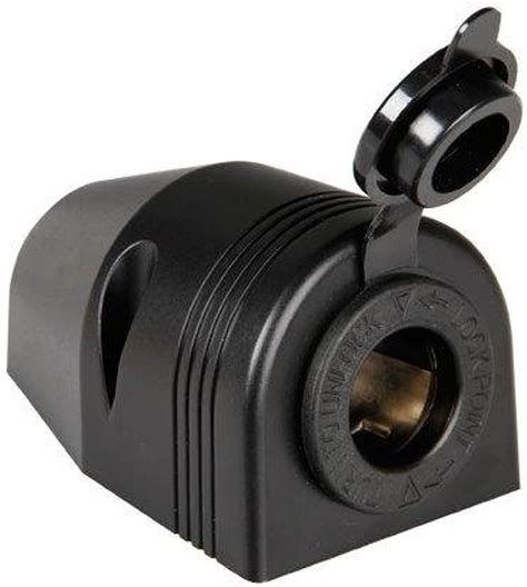 SOCKET USB DOUBLE EXT X FLAT MOUNT BLK Gauci Borda Marine Hardware Flags