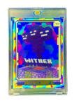 Rare Minecraft Wither Holo Diamond Investment Card