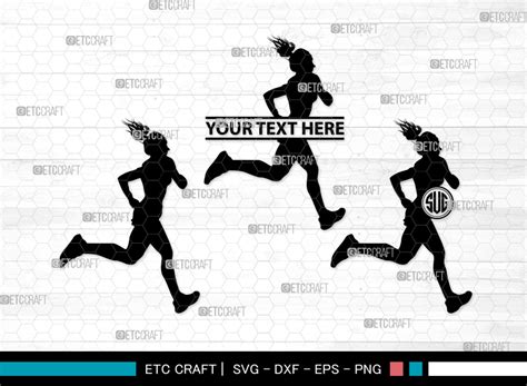 Exercise Run Monogram Runner Svg Graphic By Pixel Elites · Creative