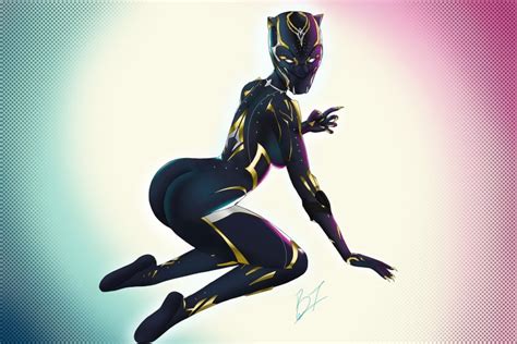 Rule 34 African African Female Big Ass Black Panther Wakanda Forever