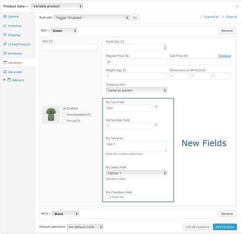 woocommerce custom fields for variations remi s blog