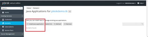 How To Install A WAR File For Java Application In Plesk
