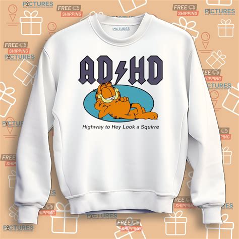 🚛free Delivery 📣saleoff 20 Garfield Adhd Highway To Hey Look A