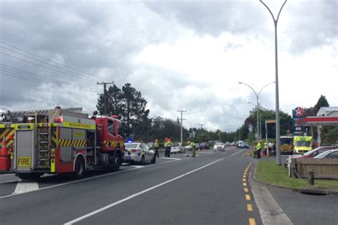 Sunlive Driver Injured In Tauriko Two Car Collision The Bays News