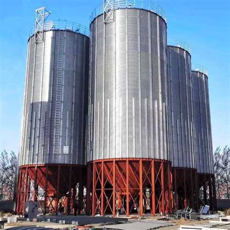 0 50 Ton Capacity Mild Steel Grain Storage Silo At Best Price In