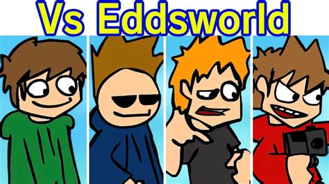 Friday Night Funkin Vs Eddsworld Full Week Cutscenes Eddventure