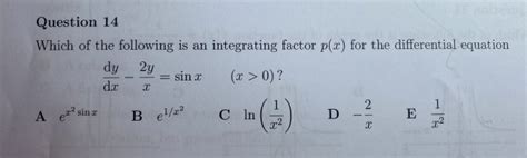 Integrating Factor Math 374 Lecture 7 Linear Equations Ppt Download