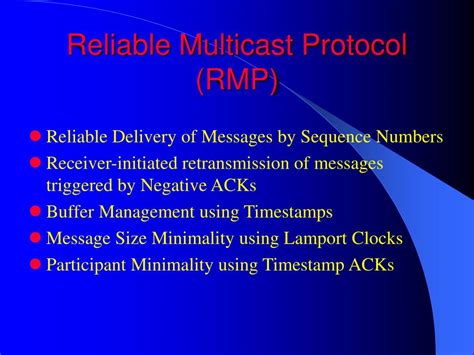 Ppt Ftmp A Fault Tolerant Multicast Protocol Powerpoint Presentation Id4147692
