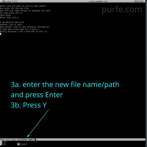 How To Save And Exit Nano Editor Purfe