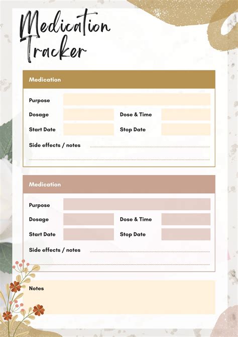 Medical Planner Medical Printable Healthcare Planner Health