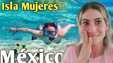Isla Mujeres México cubana reacciona MaiteArtist YouTube