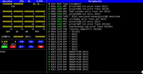 MVS 3 8 Operating System On IBM 3033 Mainframe Virtualization On Linux