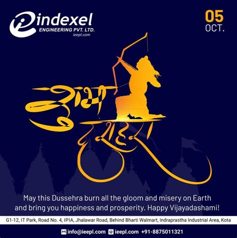 Indexel Engineering Pvt Ltd On Linkedin Vijayadashami