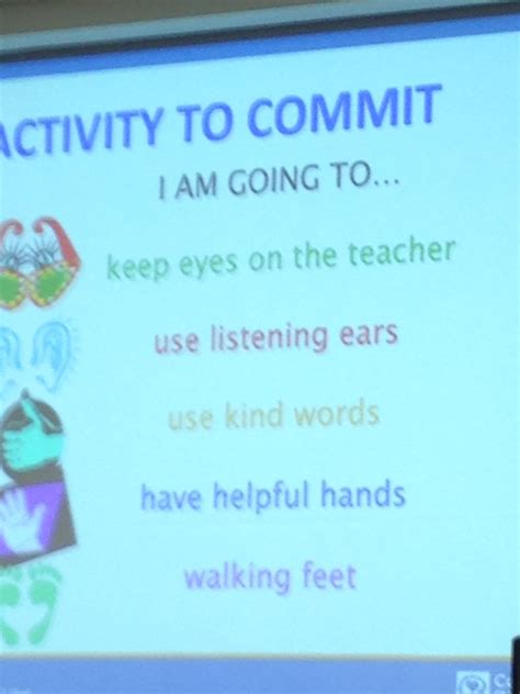 Class Commitments Conscious Discipline Consious Discipline