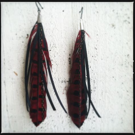 Feather Earrings Gypsy Jones Cafe