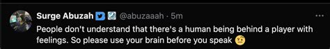 [abuzah] People Don T Understand That There S A Human Being Behind A