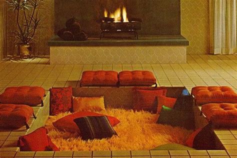 A Case To Revive The 70s Conversation Pit The Interiors Trend We Love