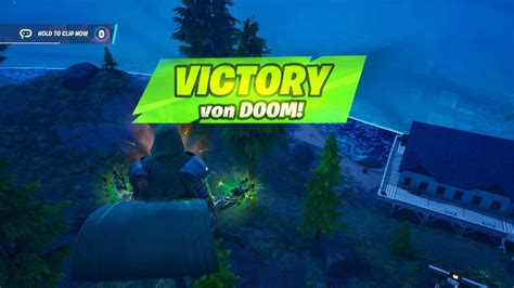 Fortnite Victory Von Doom Youtube