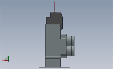 sy7120 g c8 10 带脚座式托架电磁阀[sy7120 6 g 02 c8 f1] solidworks 2018 模型图纸下载 懒石网