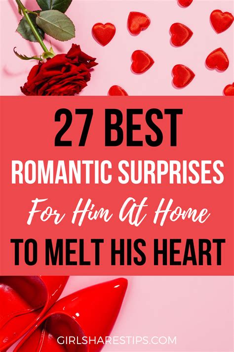 27 Best Romantic Surprise For Him At Home Ideas For An Amazing Night
