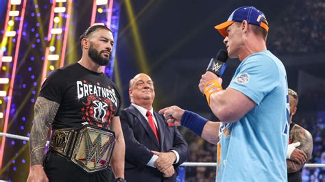 Roman Reigns Reacts To John Cena Calling Him The GOAT EWrestlingNews