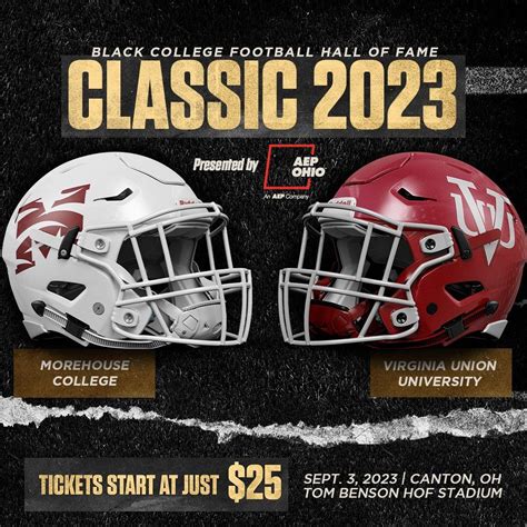 Virginia Union To Play In 2023 Black College Football Hall Of Fame