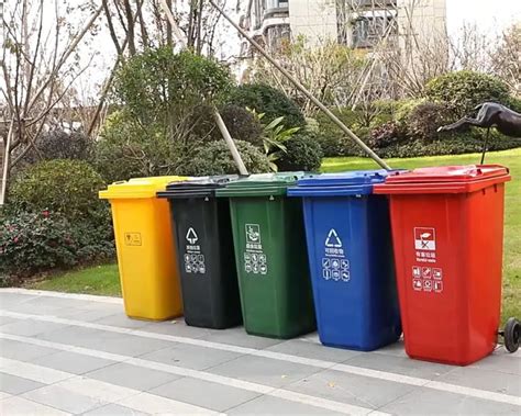 【maharlika Trust】industrial Trash Can Wheeled Garbage Bin With Lid