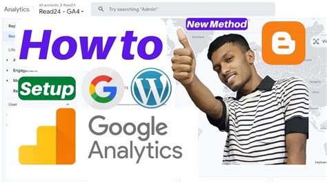 Google Analytics Setup Wordpress And Blogger New Method Setup Ga And Universal Analytics