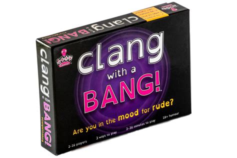 Clang With A Bang Are You In The Mood For Rude Amazen Puzzles And