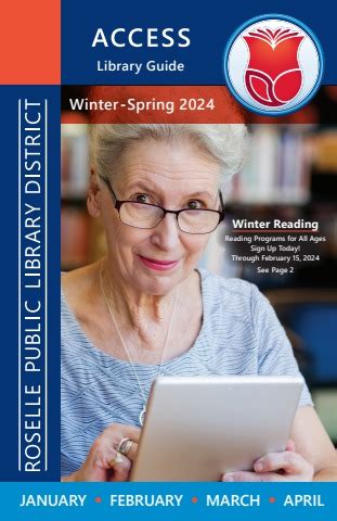 Access Roselle Public Library Winter Spring Guide