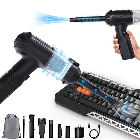 Compressed Air Duster Electric Air Duster Keyboard Cleaning3 Gear To