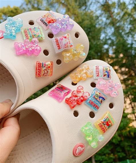 한정판매16p 대박구성반짝x반짝 하리보 젤리 파츠 신발장식 에이블리