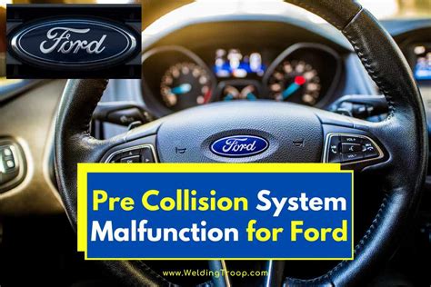 Pre Collision System Malfunction For Ford Causes Solutions Latest Toyota News