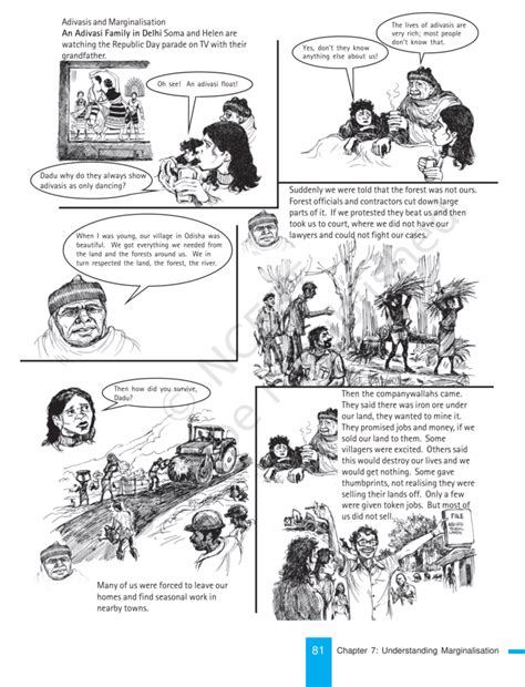 Ncert Book Class 8 English Chapter 7 Understanding Marginalisation