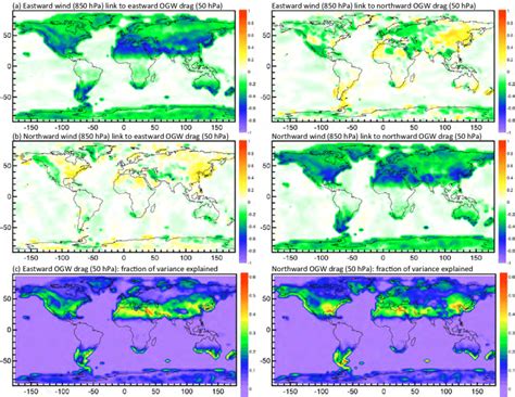 A B Standardized Regression Coefficients Between Orographic Gravity Download Scientific