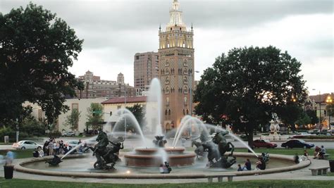 Fountains In Country Club Plaza At Regina Tate Blog