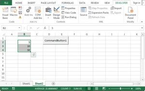 ActiveX Controls In Microsoft Excel