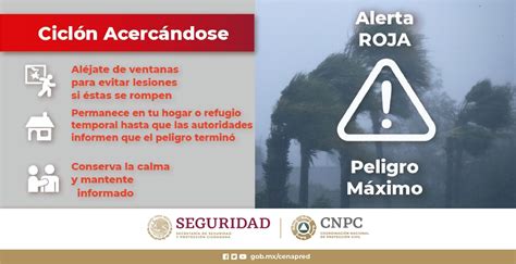 Protección Civil México On Twitter 🔴🔴alertaroja PeligromÁximo🔴🔴 🔜