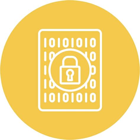 Premium Vector Data Encryption Vector Illustration Style