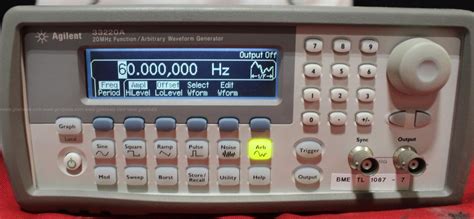 (1) Agilent 33220a 20mhz Function/Arbitrary Waveform Generator | AllSurplus