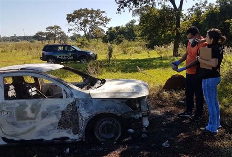 Carro de homem morto facadas é encontrado queimado Dourados News