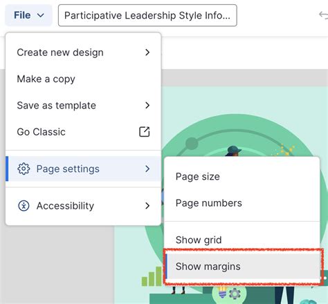 Using The Smart Guides Alignment Grid And Margins Venngage Knowledge