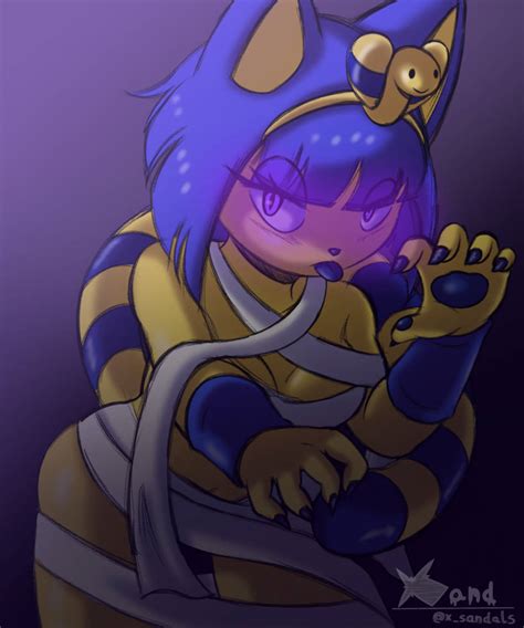 Ankha Drawing By Xsandals On Deviantart