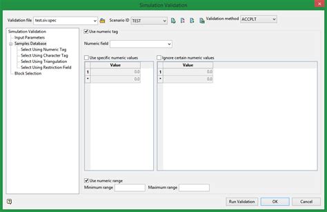 Vulcan Block Simulation Validate Simulation