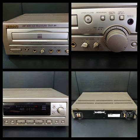 Yahooオークション Teac ティアック Rw 800 Cdレコーダー リモコン