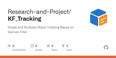 Github Research And Projectkftracking Single And Multiple Object
