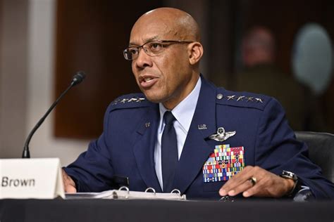 Browns Confirmation Hearing For Chairman Of Joint Chiefs To Be Held