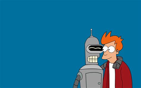 Illustration Cartoon Pattern Futurama Bender Hd Wallpaper Rare